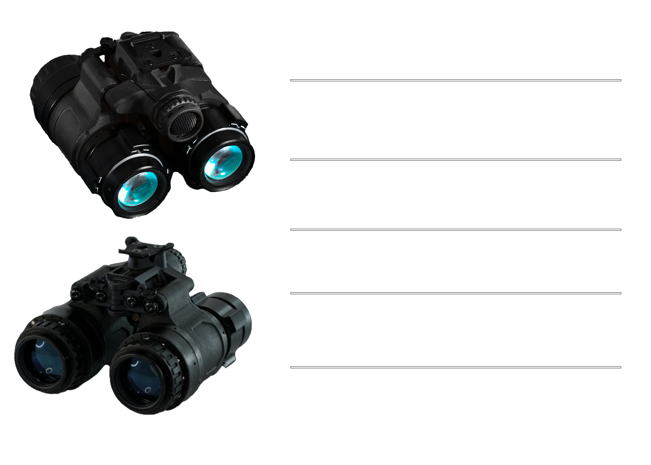 ANVIS 6/9 UANVB Katana Night Vision Binocular Conversion – Nocturn ...